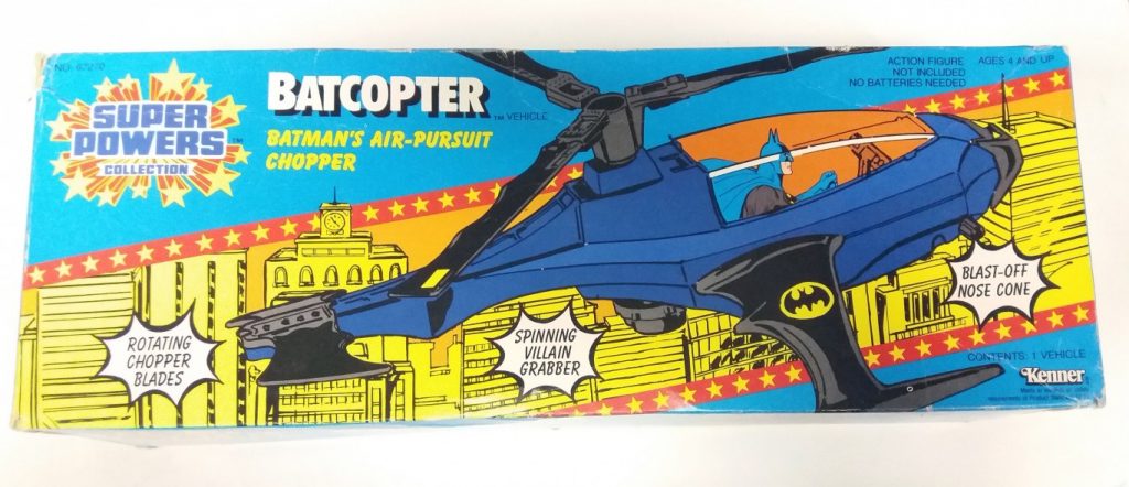 Kenner Super Powers Batcopter Complete w/Box – Vintage Toy Mall